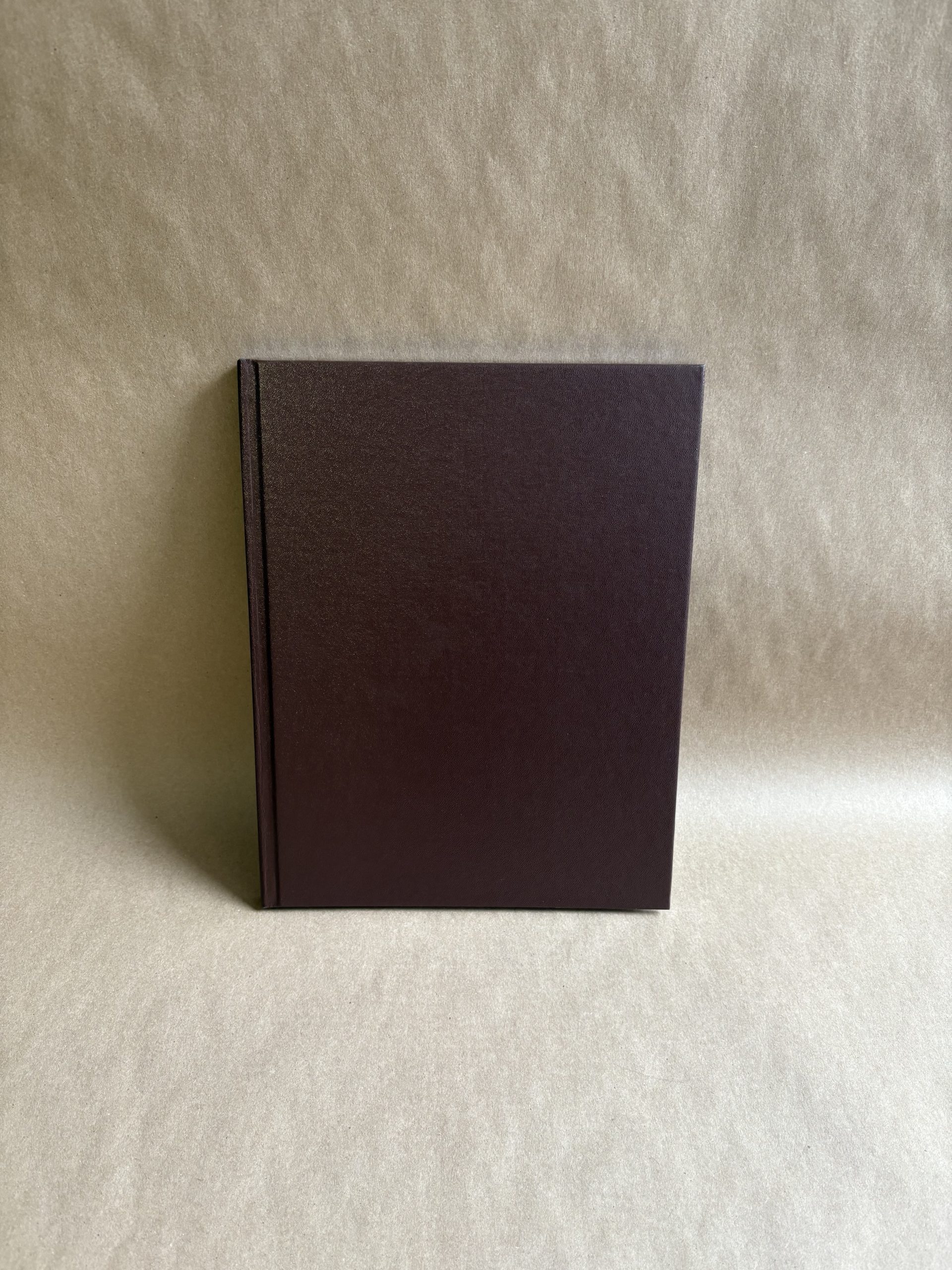 Brown Hardcover Lab Notebook with 96 thick grid 8-1/2 x 11" pages (E96P ...
